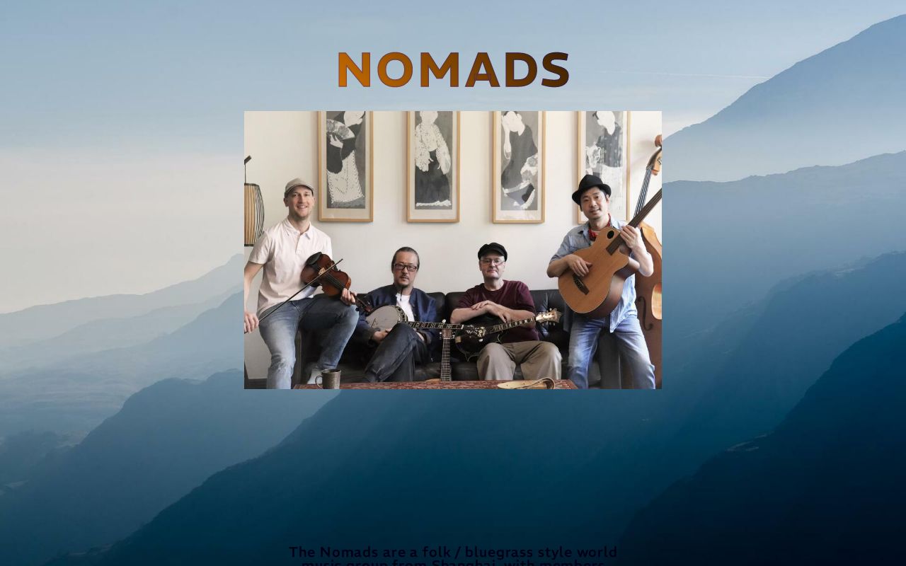 NOMADS BAND - CHINA
